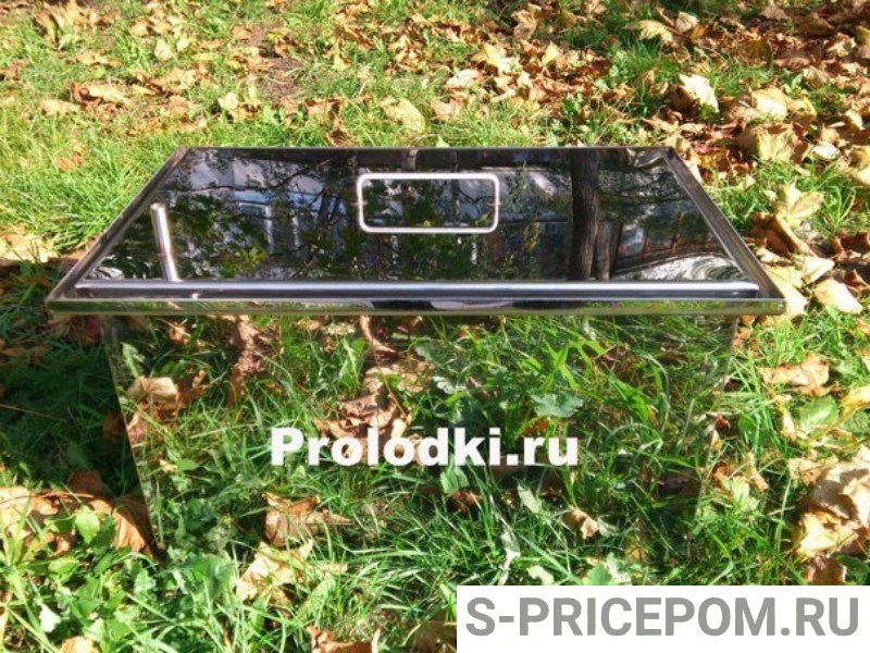 Коптильня из нержавейки с гидрозатвором "Престиж" 450 - 2 мм.: купить ...