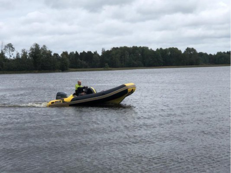 Купить надувную лодку РИБ Адмирал RIB 470 с консолью по низкой цене в ...